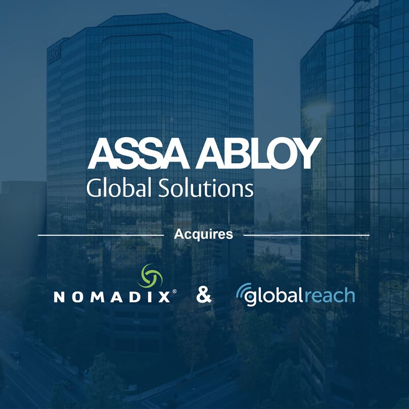 ASSA ABLOY Global Solutions Acquires Nomadix and GlobalReach | ASSA ABLOY Global Solutions